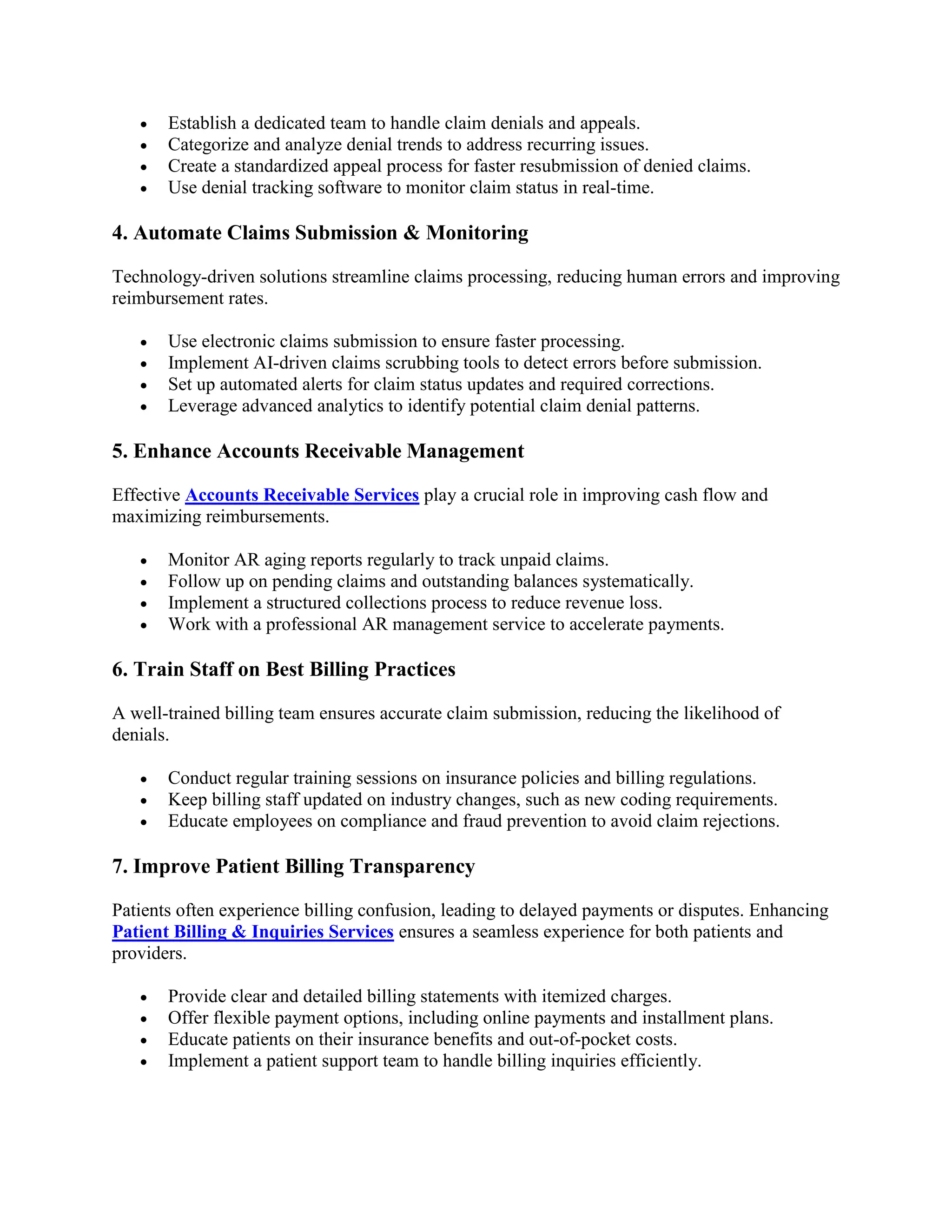 Reduce Claim Denials & Maximize Reimbursements | PDF