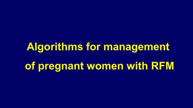Decreased fetal movements | PPT | Pregnancy | Reproductive Health