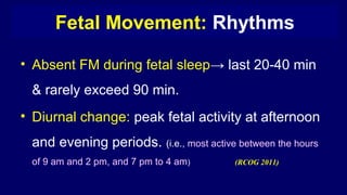 Decreased fetal movements | PPT