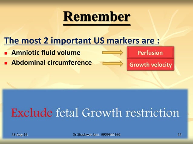 REDUCED FETAL MOVEMENTS - HOW TO PROCEED BY DR SHASHWAT JANI | PPTX ...
