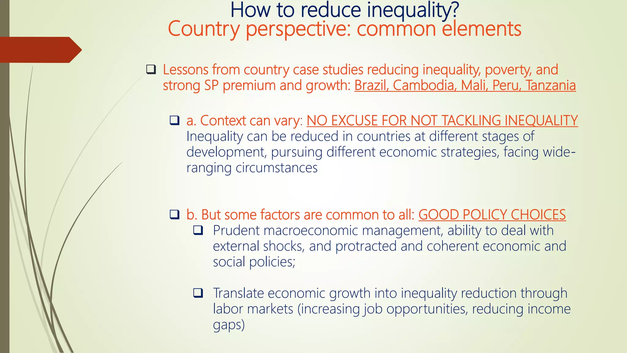 Reduced inequalities | PPTX