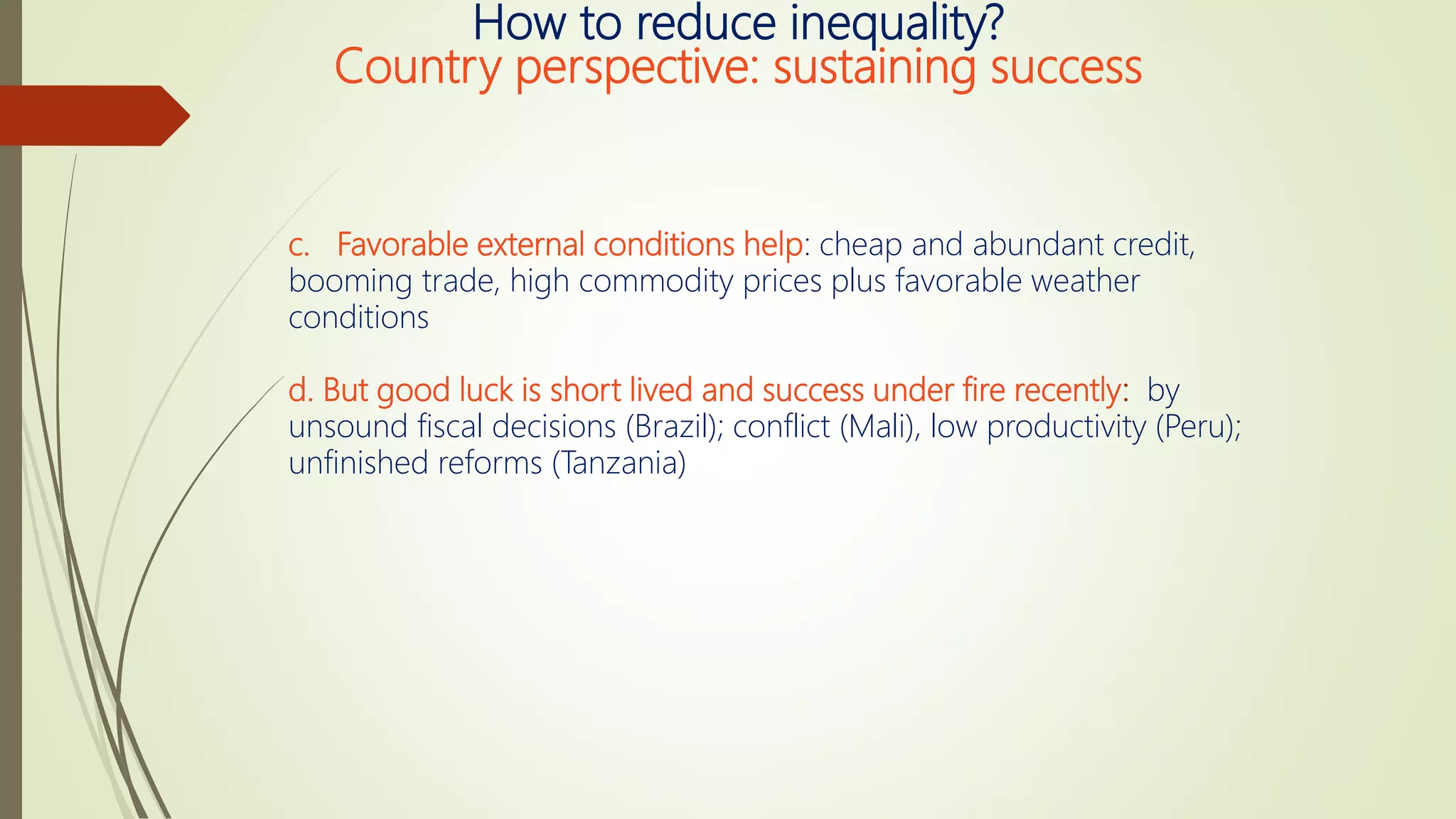 Reduced inequalities | PPTX
