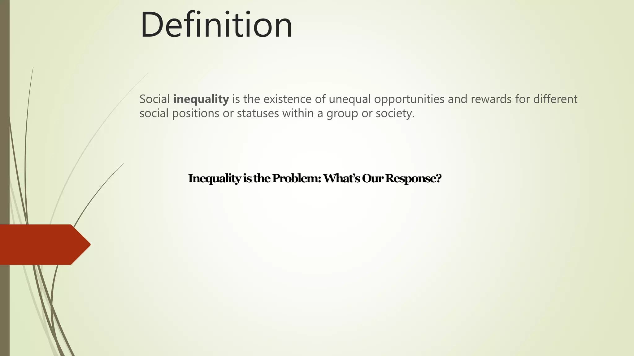 Reduced inequalities | PPTX