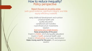 Reduced inequalities | PPTX