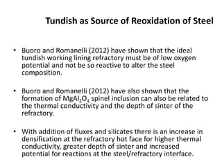 Reduced nonmetallic inclusions in steel using next generation ...