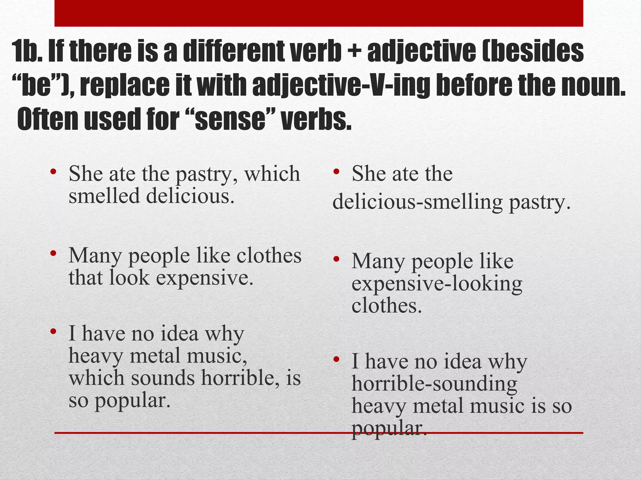 Reduced relative clauses | PPT
