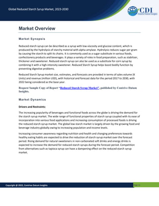 Reduced Starch Syrup Market.pdf