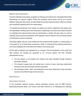 Reduced Starch Syrup Market.pdf