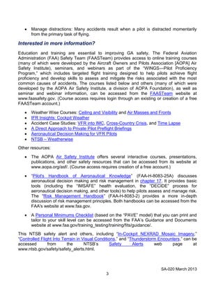 Reduced Visual Reference Requires Viligance | PDF | Air Travel | Travel ...
