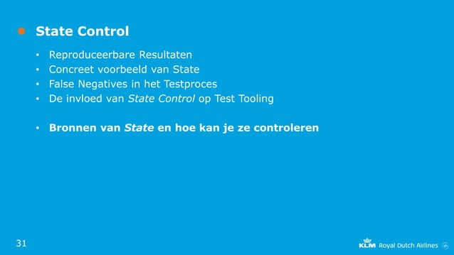 Reduceer je False Negatives - Peter Wanders van KLM | PPT