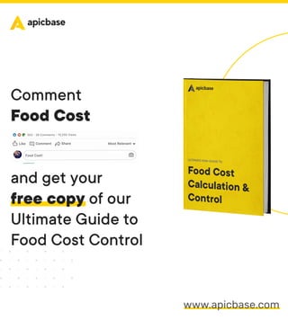 9 ways to reduce food cost in a single or multi-unit restaurant | PDF ...