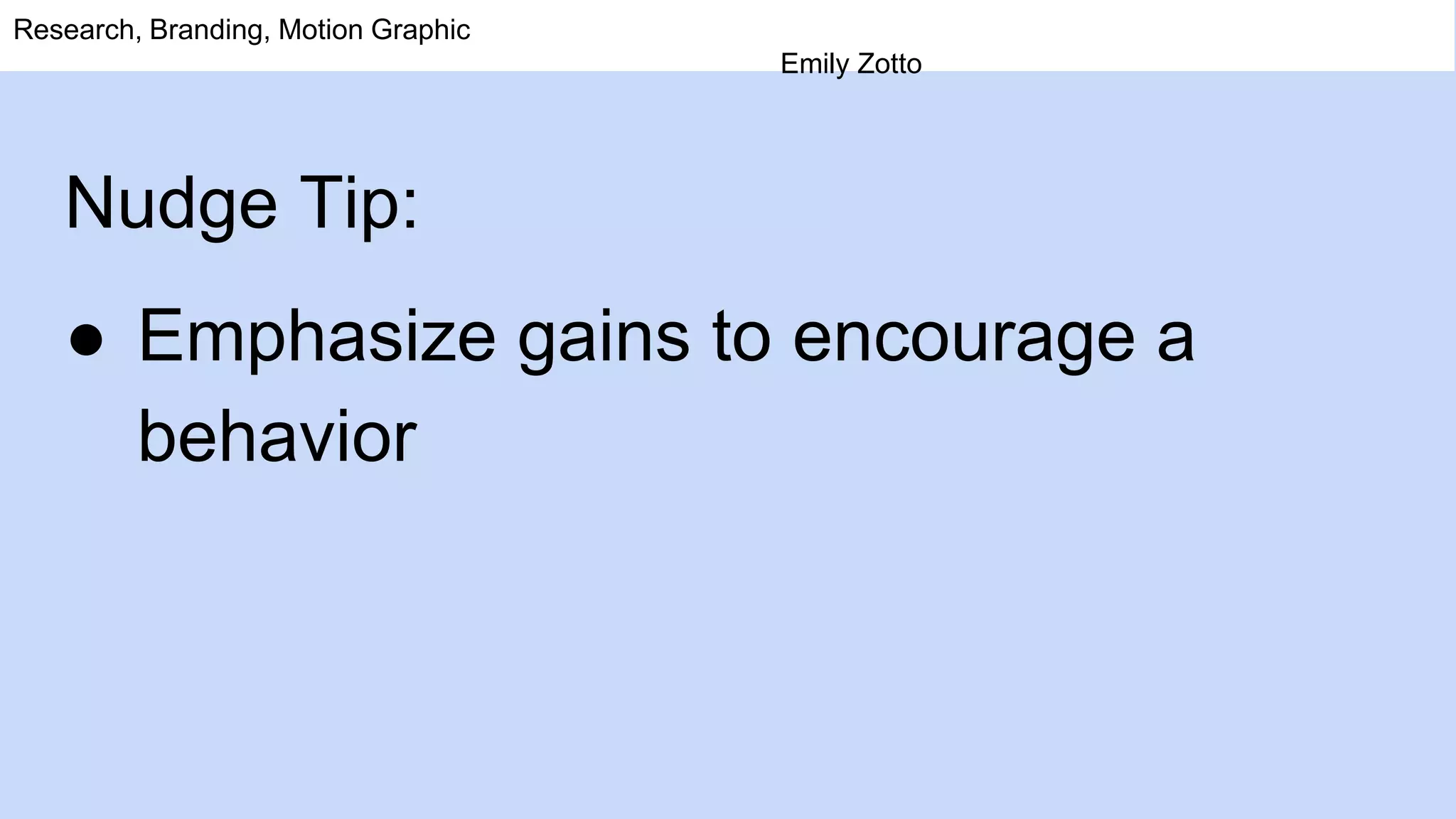 Reduce Food Waste Nudge | PPTX