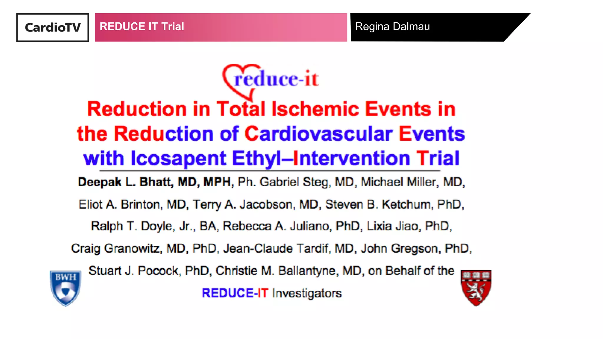 REDUCE IT Trial | PDF