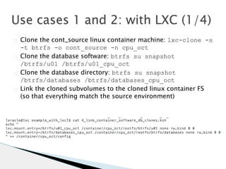Reduce Resource Consumption & Clone in Seconds your Oracle Virtual Environment on your Laptop ...