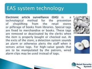 Reduce retail shrinkage s | PPT