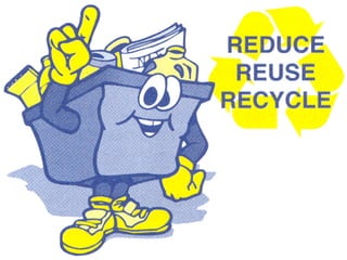 Reduce Reuse Recycle Cartoon