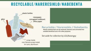 Reduce Reuse Recycle for A Sustainable Future Education Presentation In ...