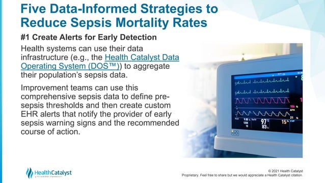 Reduce Sepsis Mortality Rates with Five Data-Informed Strategies | PPT