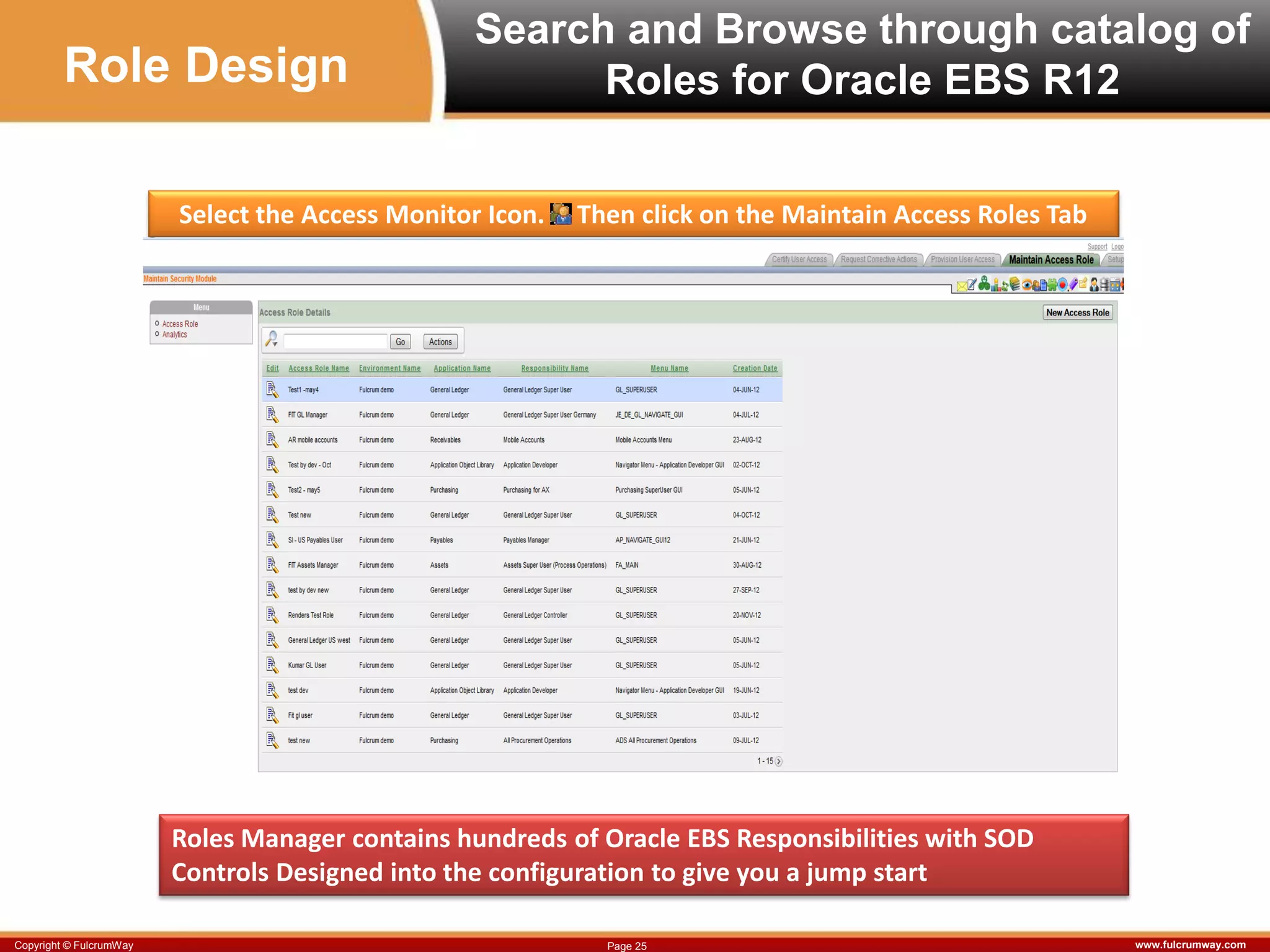 Reduce sod access violations with effective roles management techniques ...