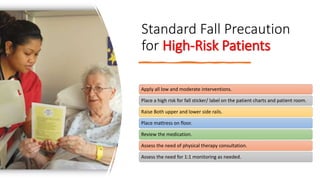 Reduce the Risk of Patient Harm Resulting from Falls.pptx | First Aid ...