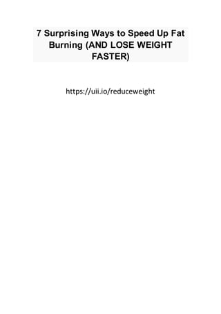 reduce weight.docx