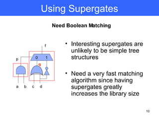Reducing Structural Bias in Technology Mapping | PPT