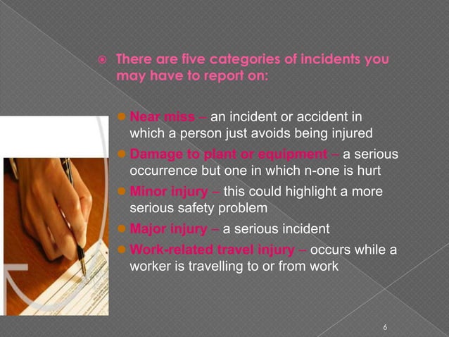 Reducing and minimizing workplace injuries | PPTX