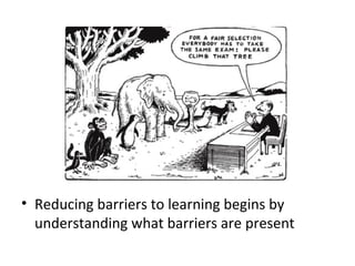 Reducing barriers to learning with the i pad | PPT