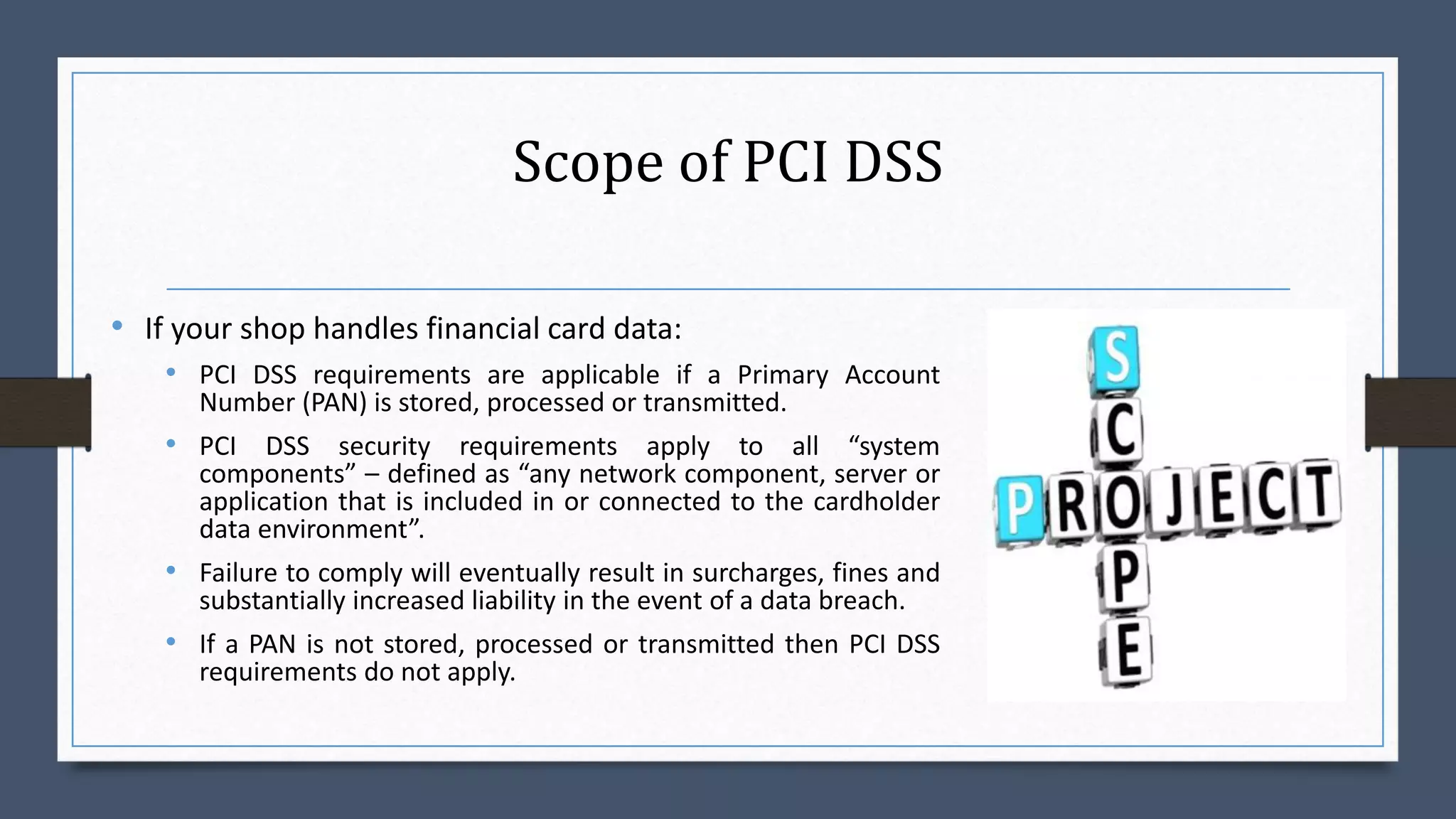 Reducing cardholder data footprint with tokenization and other techniques | PPTX