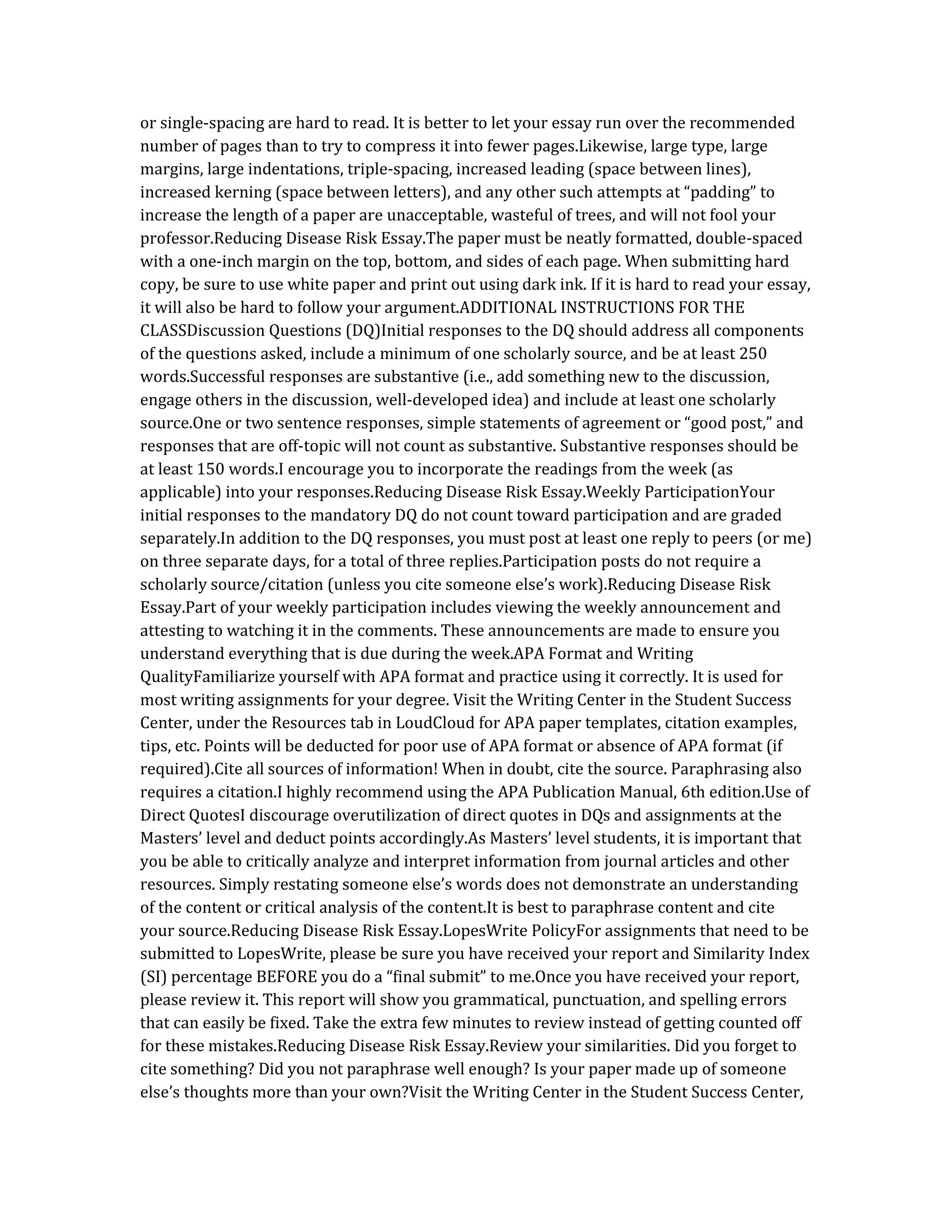 Reducing Disease Risk.docx