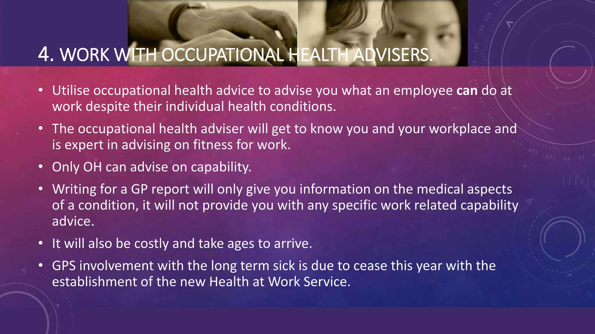 Reducing employee absence.....5 Quick Wins | PPTX