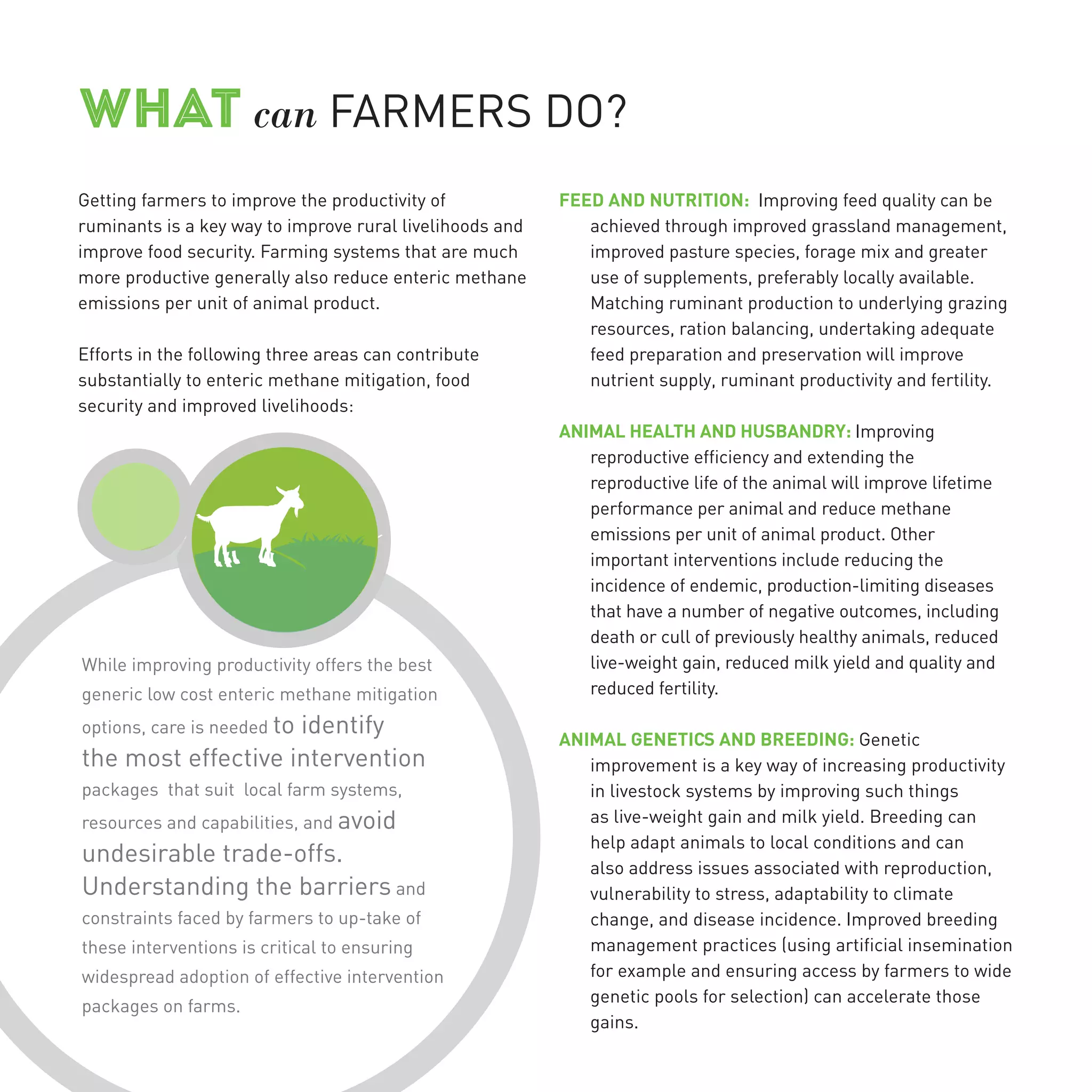 Reducing enteric methane for improving food security and livelihoods | PDF