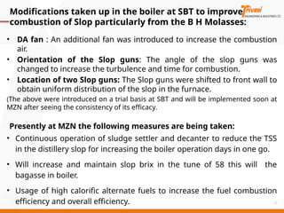Reducing fuel consumption in Incineration Boilers in distilleries.pptx