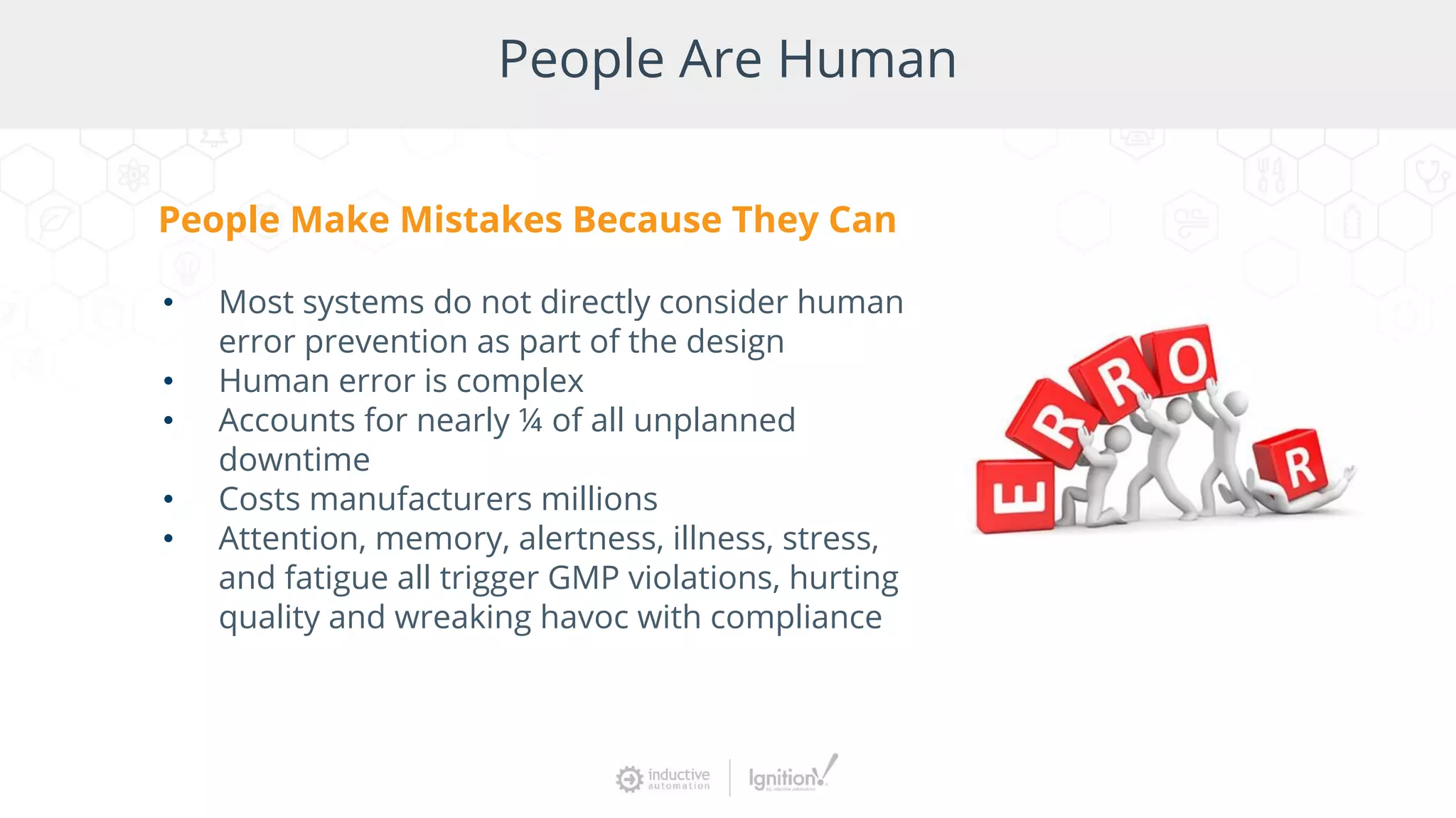Reducing Human Error in GMP with Automation | PPT