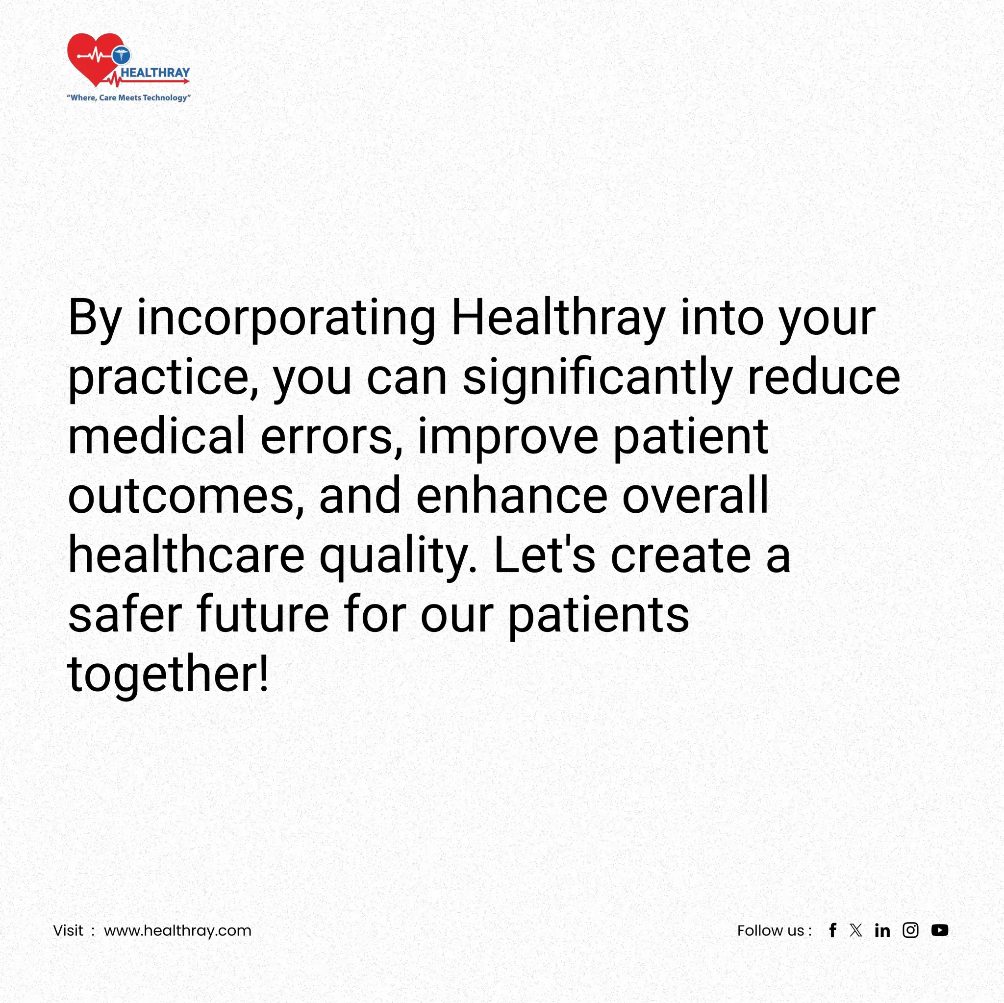 Healthray's Role in Reducing Medical Errors | PDF