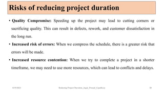 Reducing Project Duration_Jagat Prasad Upadhyay.pptx