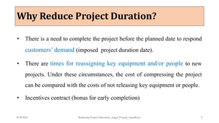 Reducing Project Duration_Jagat Prasad Upadhyay.pptx