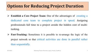 Reducing Project Duration_Jagat Prasad Upadhyay.pptx