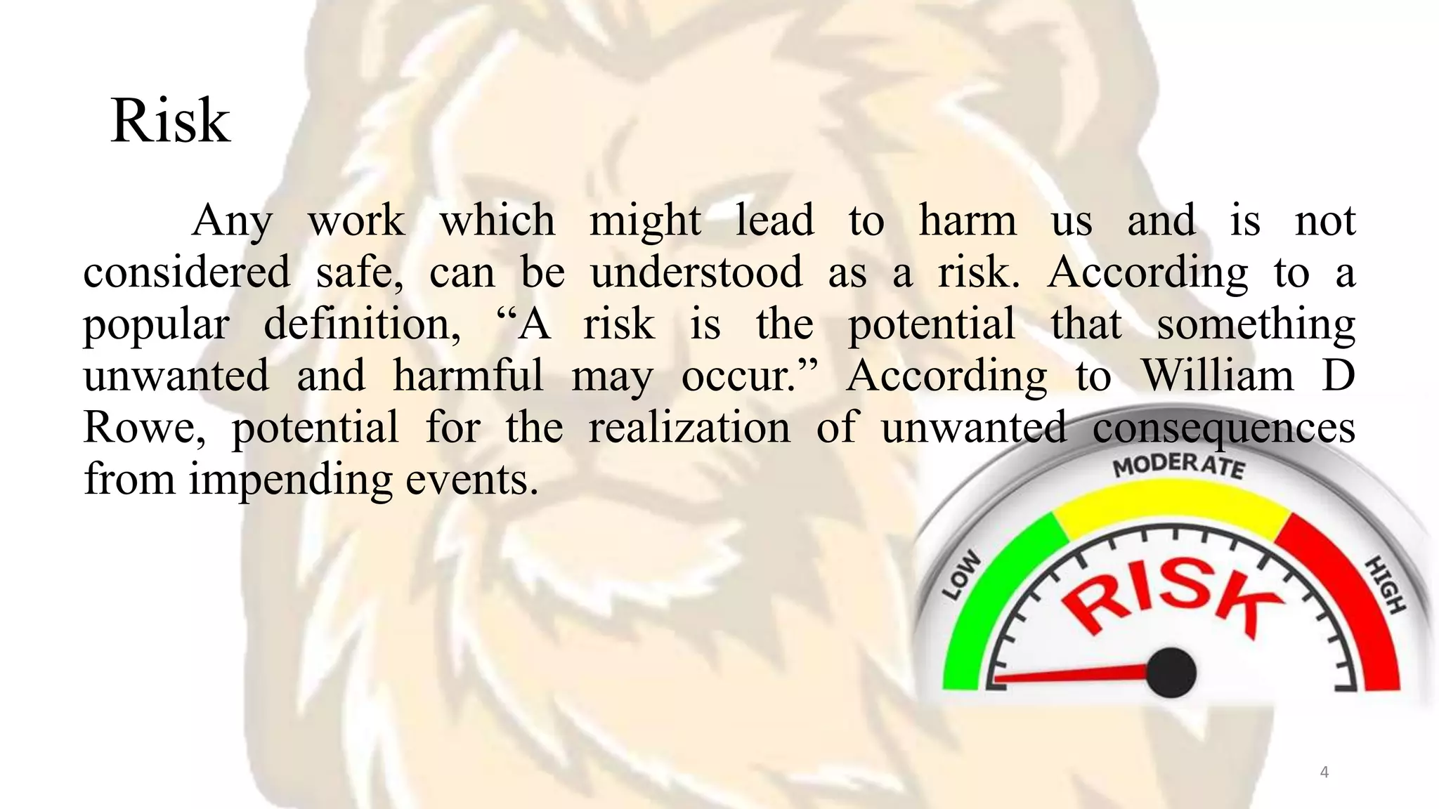 Reducing risk | PPTX