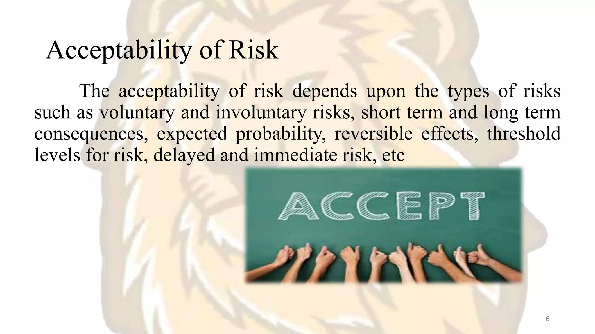 Reducing risk | PPTX