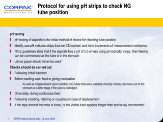 Reducing Risk of Misplaced Nasogastric Tube.pptx