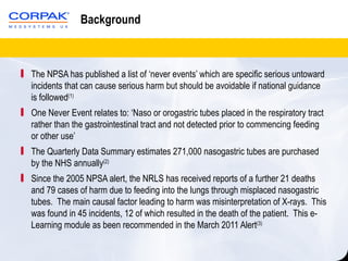 Reducing Risk of Misplaced Nasogastric Tube.pptx