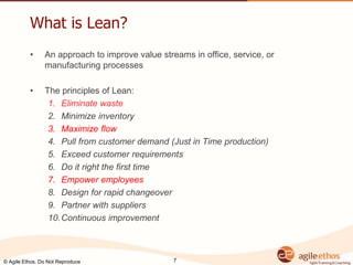 Reducing S/W Development Cycle Time Through Lean Six Sigma | PPT