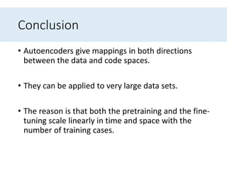 Reducing the dimensionality of data with neural networks | PPT
