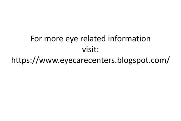 Reducing The Effects Of Computer Vision Syndrome Ppt