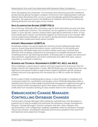 Reducing The Time And Costs Associated With Sarbanes Oxley Compliance | PDF