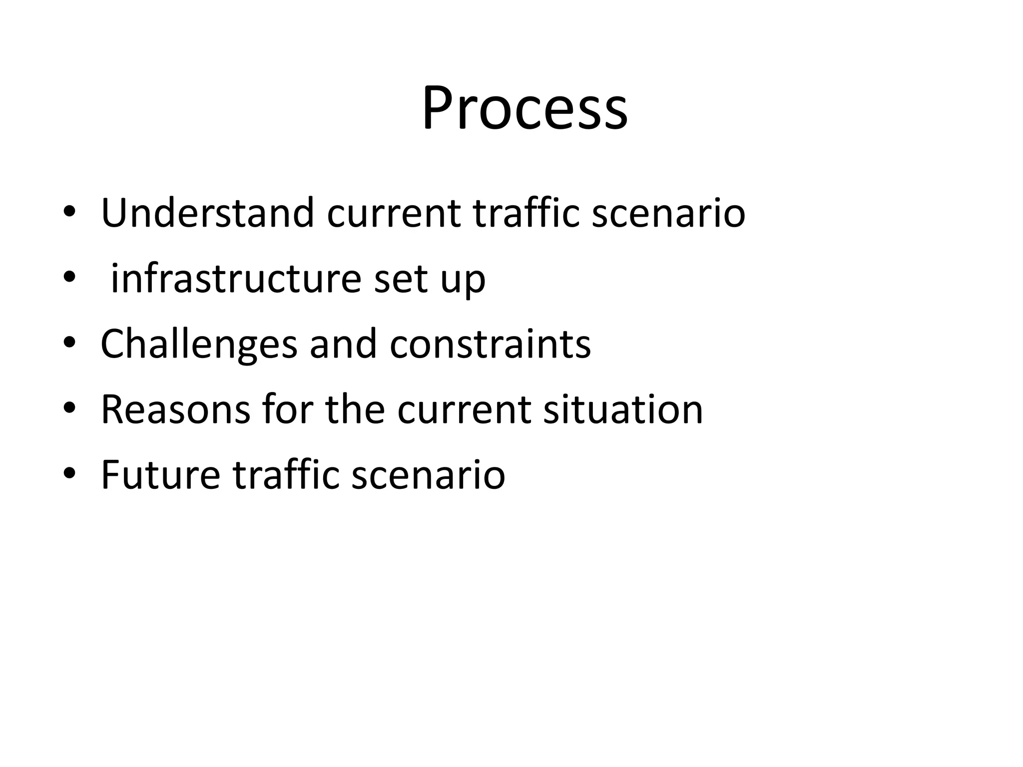 Reducing traffic congestion | PPTX