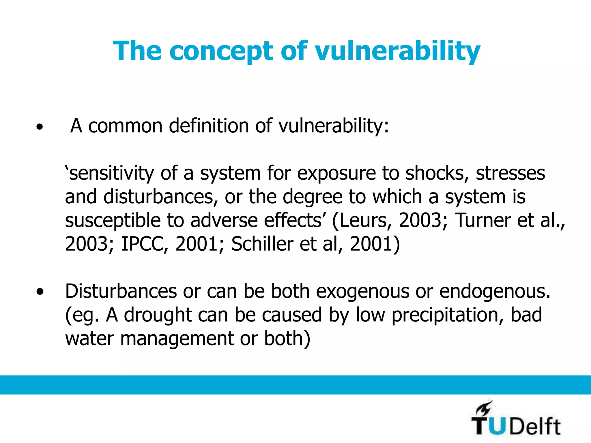Reducing vulnerability of urban lowland areas | PPT