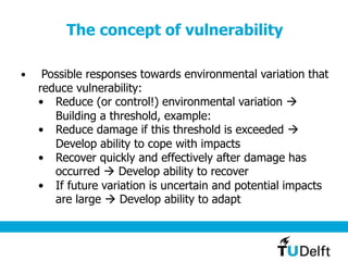 Reducing vulnerability of urban lowland areas | PPT