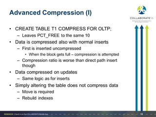 Reducing Your E-Business Suite Storage Footprint Using Oracle Advanced ...